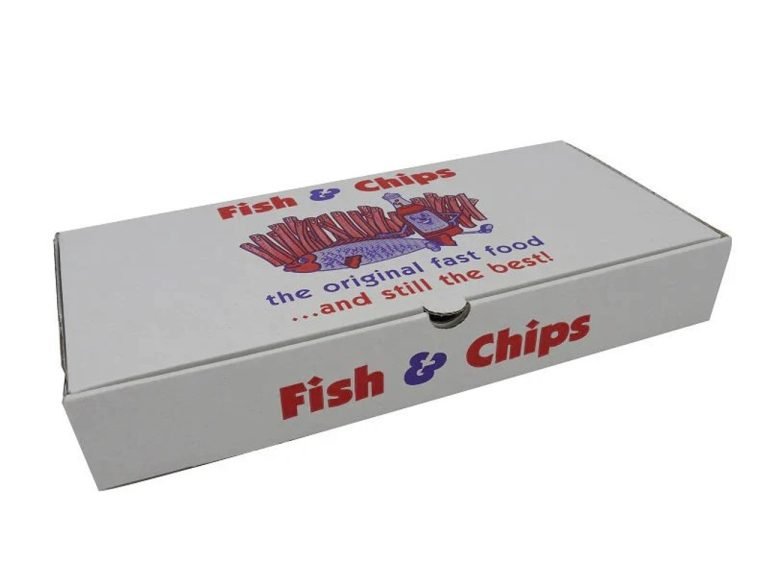Fish & Chips Box - 12" - MEGA PACKAGING