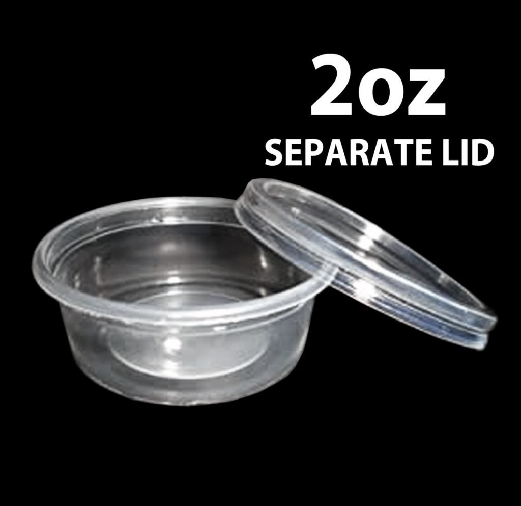 Separate Lid Pot - 2oz - MEGA PACKAGING